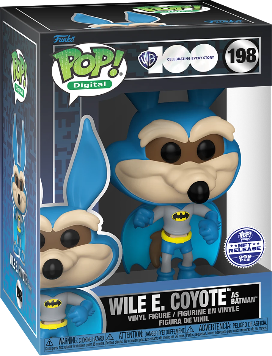 WB 100TH ANNIVERSARY X FUNKO - Wile E. Coyote as Batman Pop! Vinyl - F ...