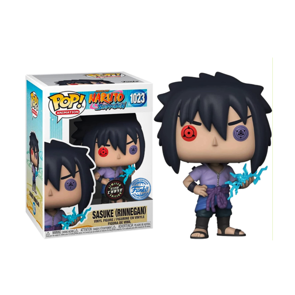 CHASE - NARUTO SHIPPUDEN - SASUKE (RINNEGAN) #1023 POP! VINYL FIGURE ...