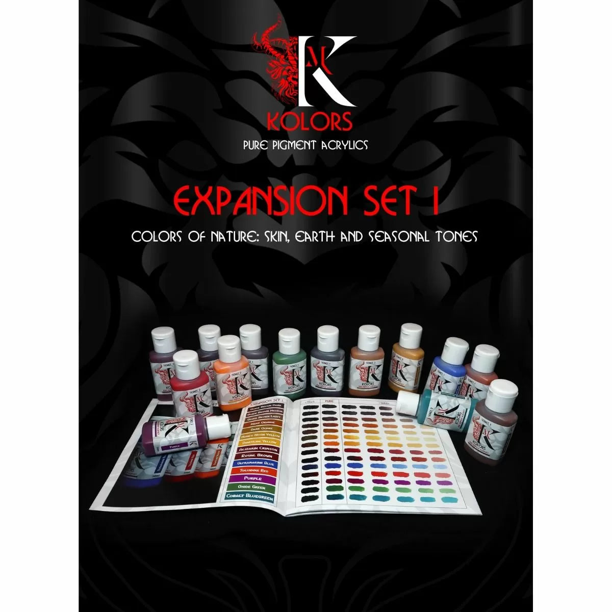 Kimera Kolors Pure Pigments Expansion Set: Colors of Nature| Rogue ...