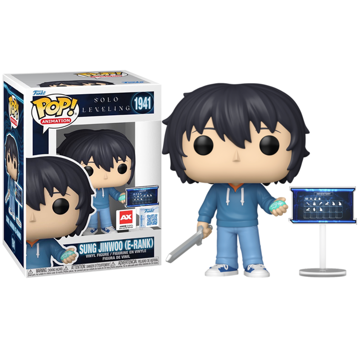 SOLO LEVELING - Buddy Sung Jinwoo (E-Rank) with Inventory POP! VINYL ...