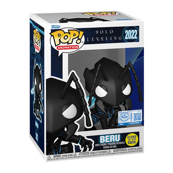 SOLO LEVELING - Beru (GLOW) #2022 Exclusive Pop! Vinyl Figure| Rogue ...