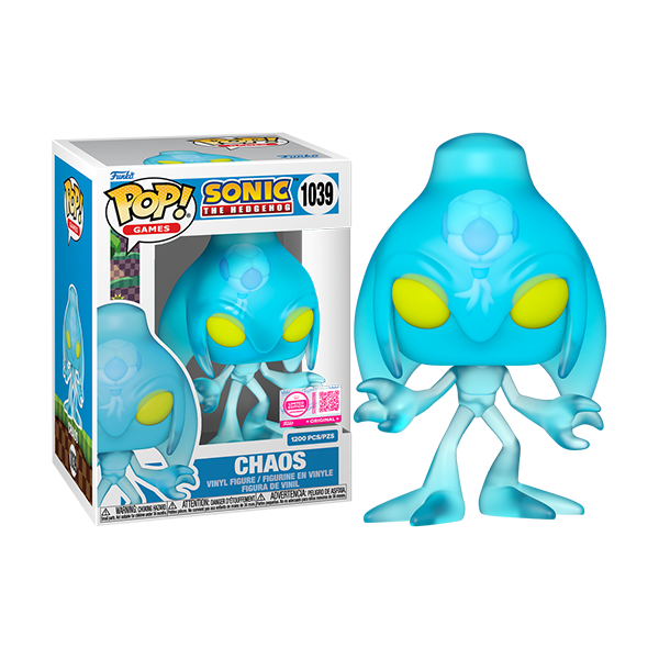 SONIC THE HEDGEHOG - CHAOS (TRANSLUCENT) POP! VINYL - OFFICIAL FUNKO E ...