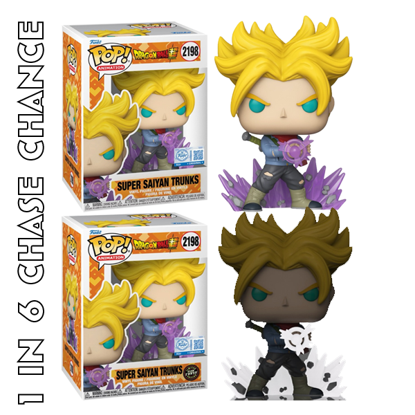 PRE-ORDER - DRAGON BALL Z - SUPER SAIYAN TRUNKS POP! VINYL - 1 IN 6 CH ...