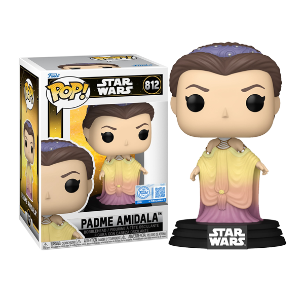 PRE-ORDER - STAR WARS - PADME AMIDALA #812 POP! VINYL - OFFICIAL FUNKO ...