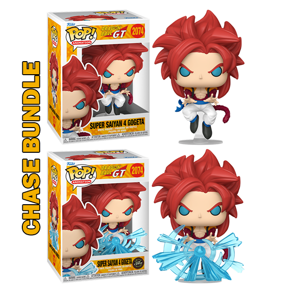 PRE-ORDER - Super Saiyan 4 Gogeta Pop! Vinyl Figure - CHASE BUNDLE ...