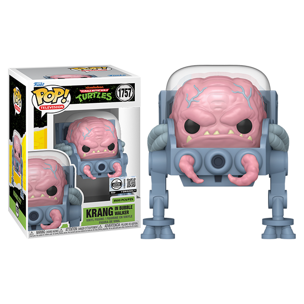PRE-ORDER - TEENAGE MUTANT NINJA TURTLES - KRANG IN BUBBLE WALKER POP ...