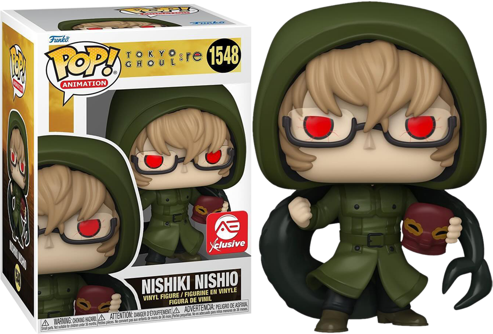 TOKYO GHOUL: Nishiki Nishio Pop! Vinyl - AE EXCLUSIVE| Rogue Online Pty Ltd