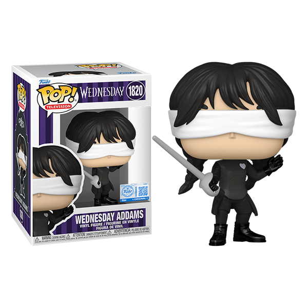 THE ADDAMS FAMILY - WEDNESDAY ADDAMS (FENCING) POP! VINYL - OFFICIAL F ...