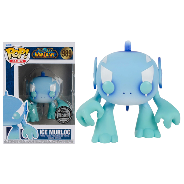 WORLD OF WARCRAFT - Ice Murloc Pop! Vinyl Figure - BLIZZARD EXCLUSIVE ...