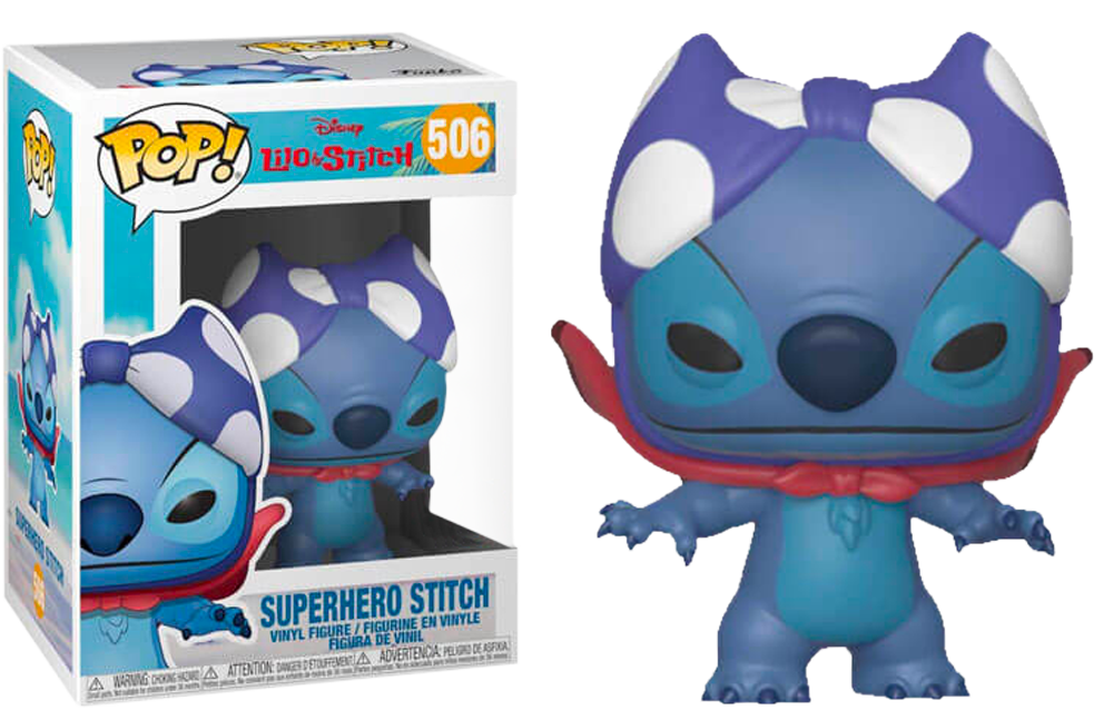 Lilo & Stitch - Superhero Stitch Pop! Vinyl Figure| Rogue Online Pty Ltd