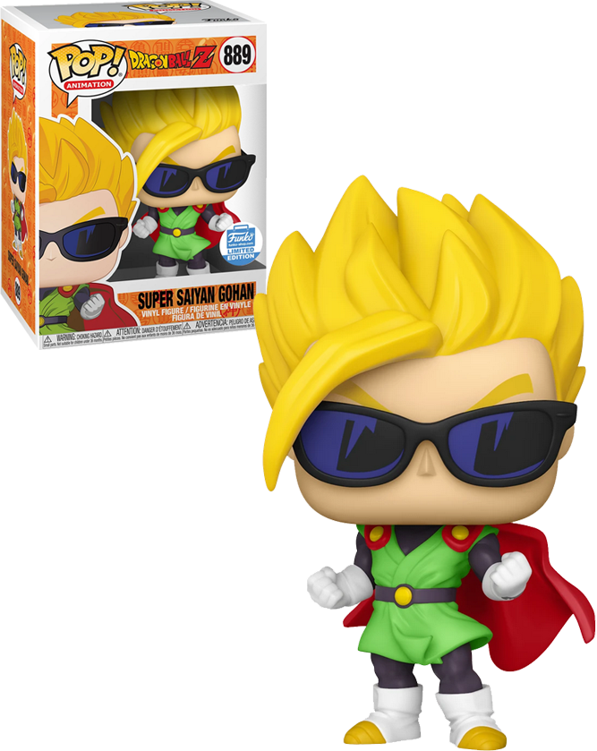 Super Saiyan Gohan with Sunglasses - Dragon Ball Z - FUNKO SHOP EXCLUS ...