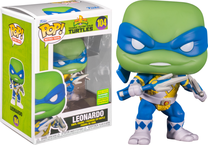 Power Rangers x Teenage Mutant Ninja Turtles - Leonardo as Blue Ranger ...