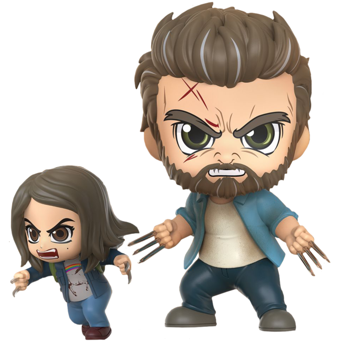 Logan (2017) - Logan & X-23 Cosbaby (S) Hot Toys Figure 2-Pack| Rogue ...
