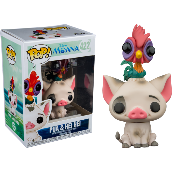 Moana - Pua with Hei Hei Pop! Vinyl Figure| Rogue Online Pty Ltd