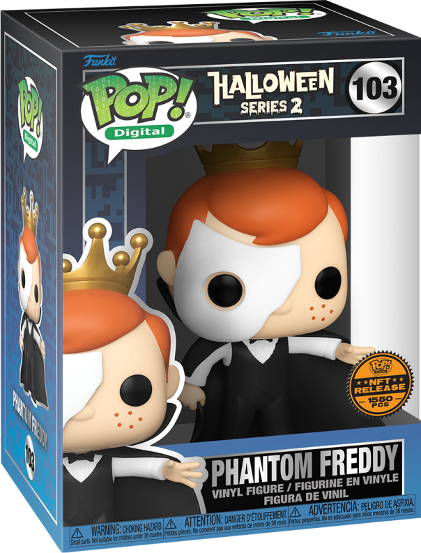 Phantom Freddy Pop! Vinyl LEGENDARY - NFT EXCLUSIVE| Rogue Online Pty Ltd