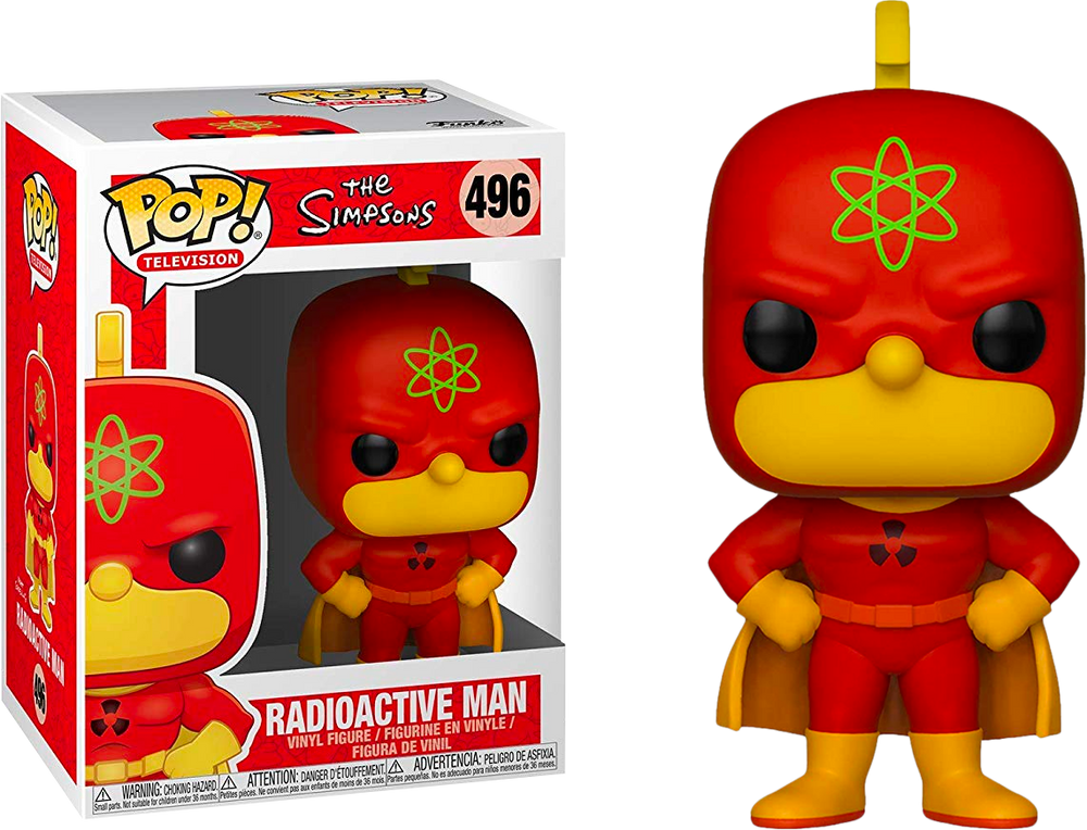The Simpsons - Radioactive Man Pop! Vinyl Figure| Rogue Online Pty Ltd