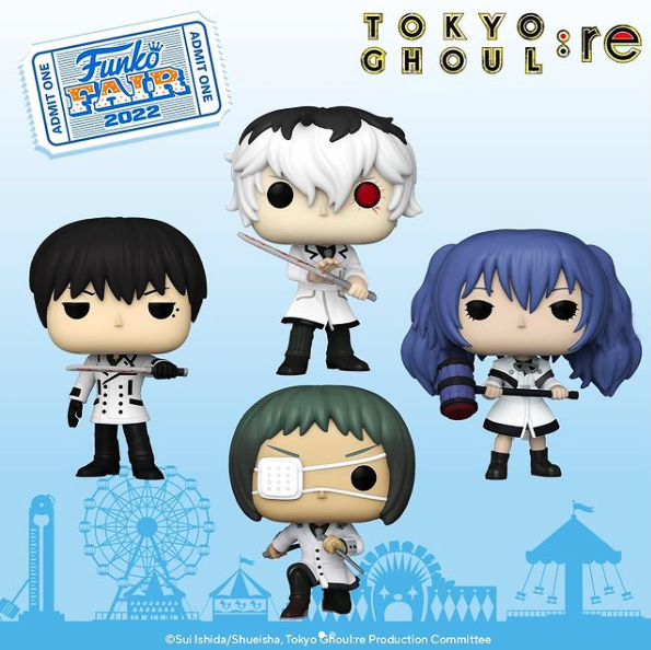 Tokyo Ghoul - Tokyo Ghoul:Re - Pop! Vinyl Bundle (Set of 4)| Rogue ...